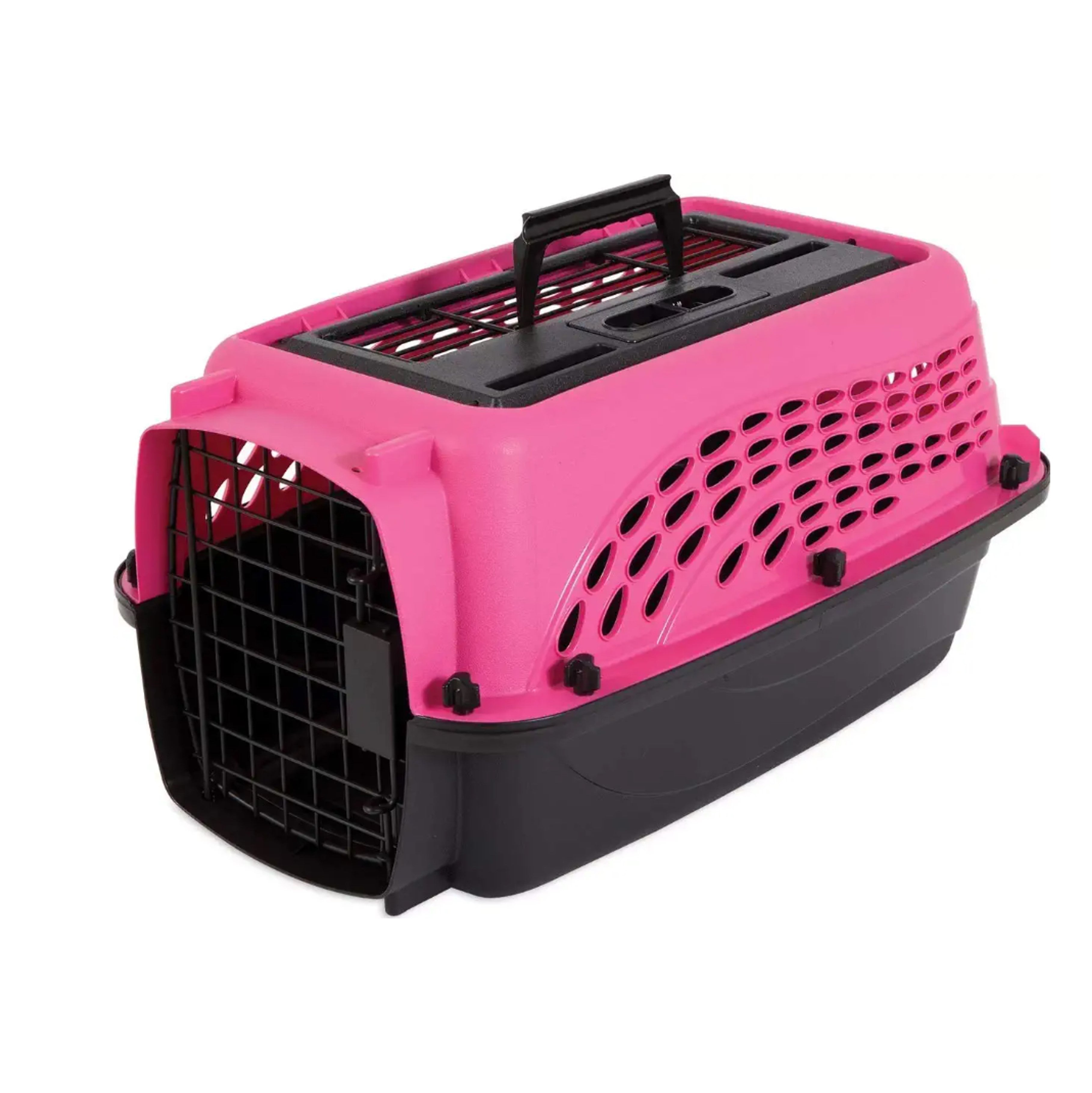 Petmate Carrier 2 Door Top Load Rose 19 In – Bow and Wow Online