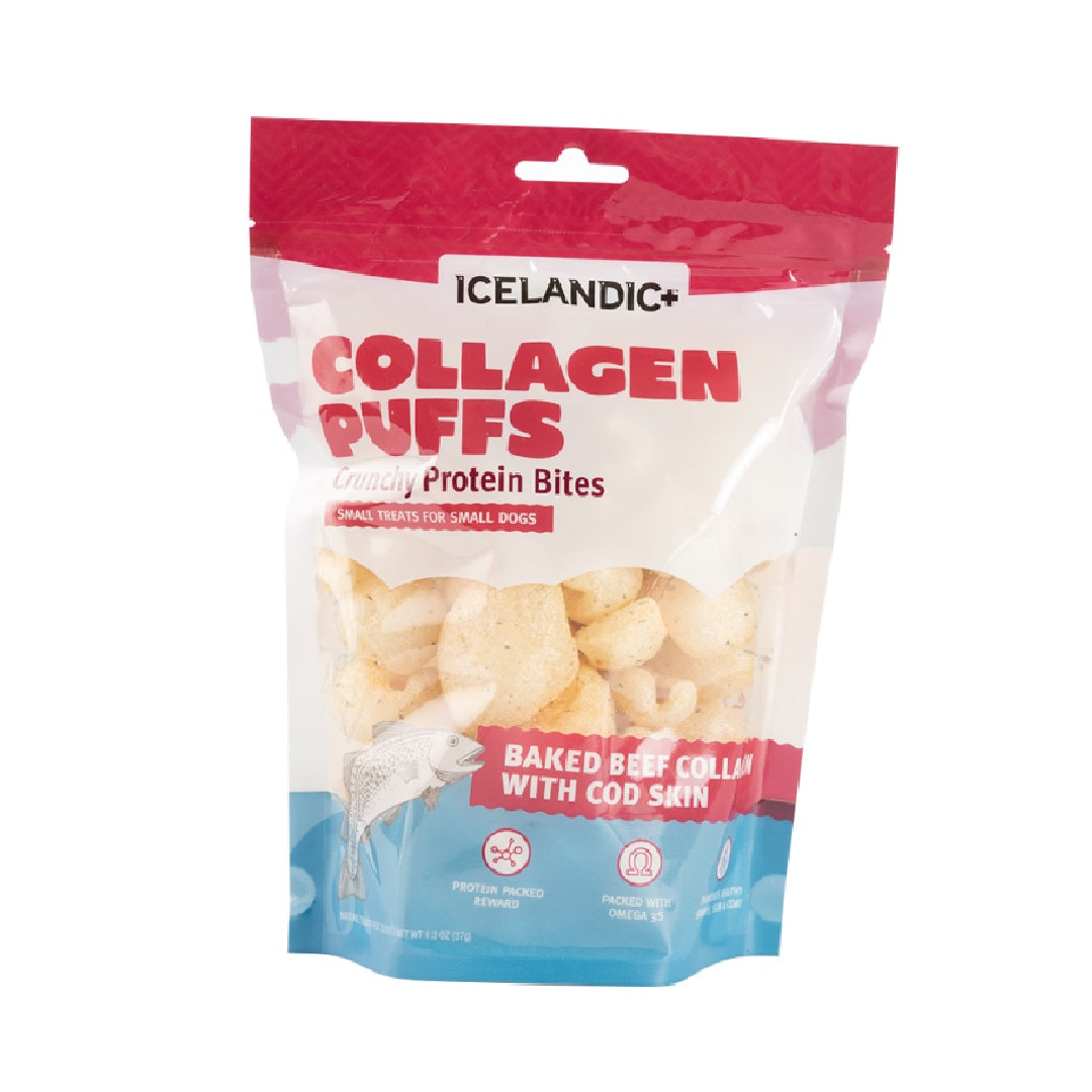 Icelandic+ Dog Treat Collagen Puff Fish 37g – Bow & Wow